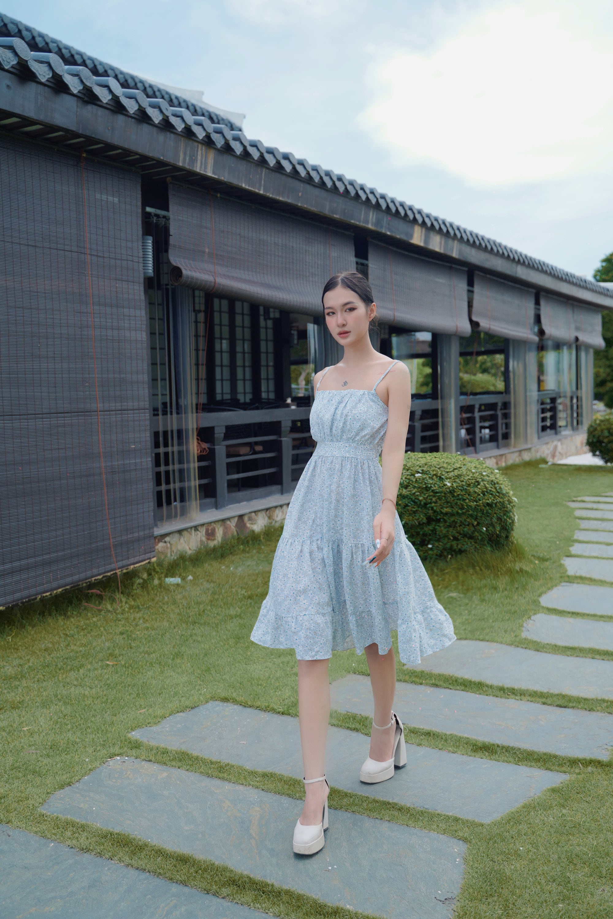 Tiered Dress Sewing Pattern, Summer Midi Dress PDF Pattern,easy Digital ...