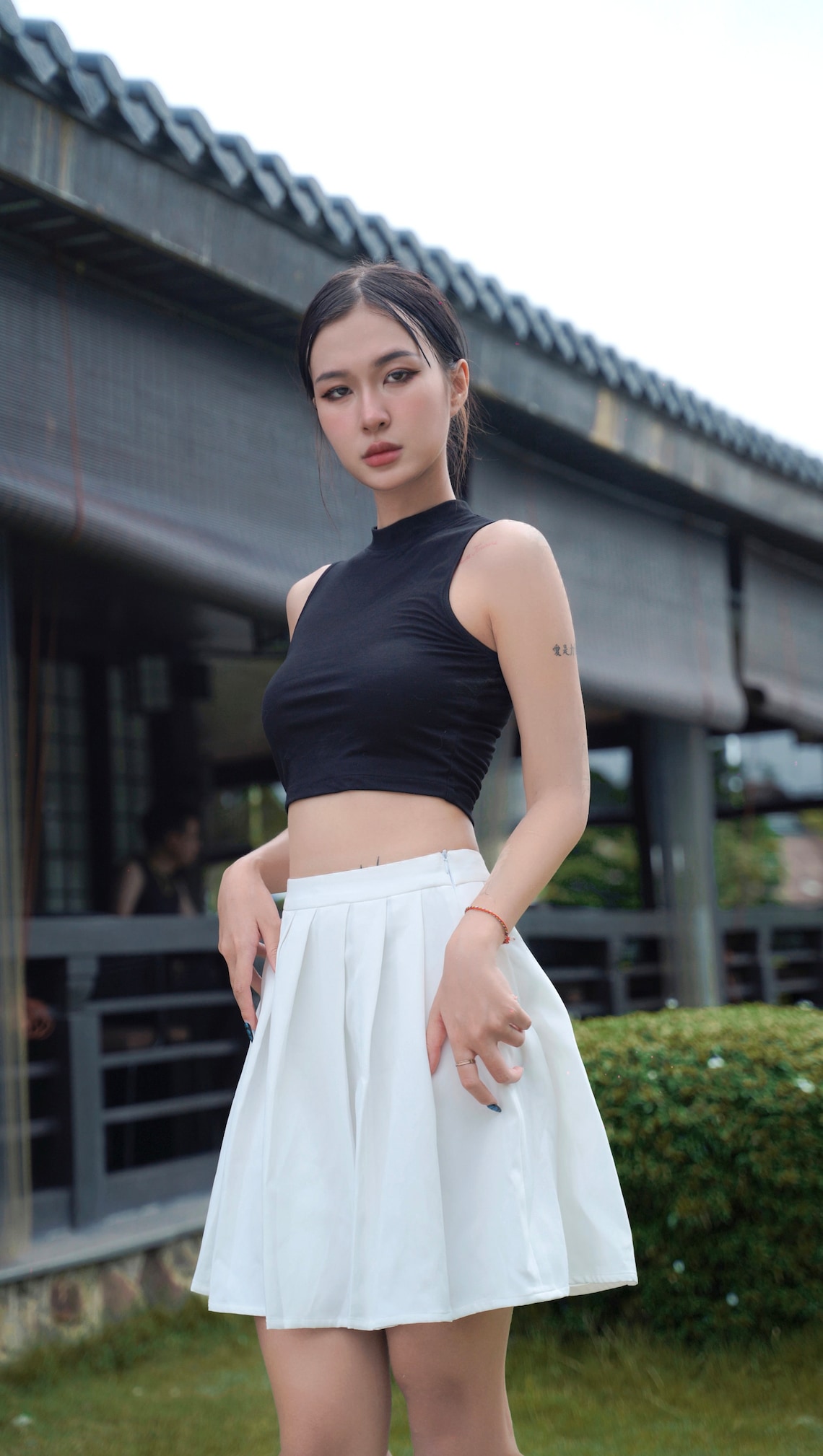 Pleated Mini Skirt With Invisible Zipper Sewing Pattern, High Waisted ...