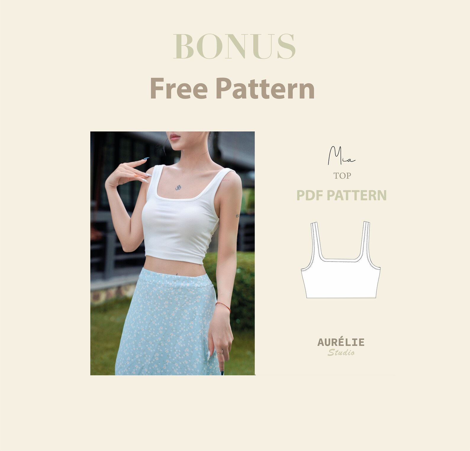 Pleated Mini Skirt With Invisible Zipper Sewing Pattern, High Waisted ...