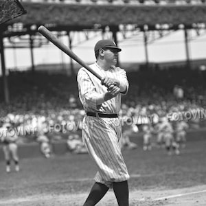BABE RUTH Photo Picture 1920s New York YANKEES Baseball Charles Conlon ...