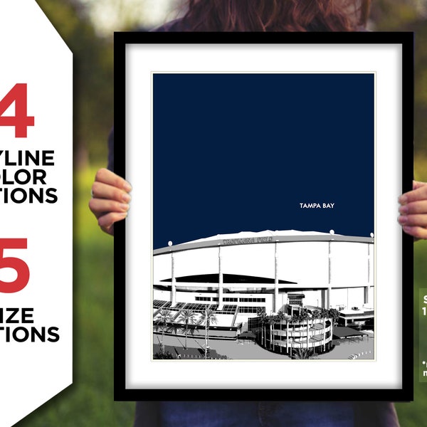 Tampa Bay Rays Poster - Etsy