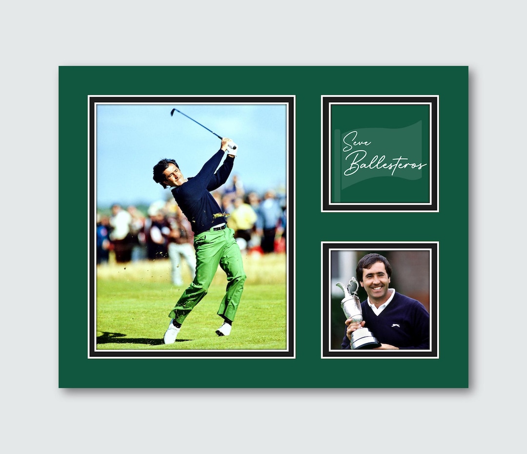 SEVE BALLESTEROS Collage Photo Picture GOLF Poster Print in 8x10, 8 ...