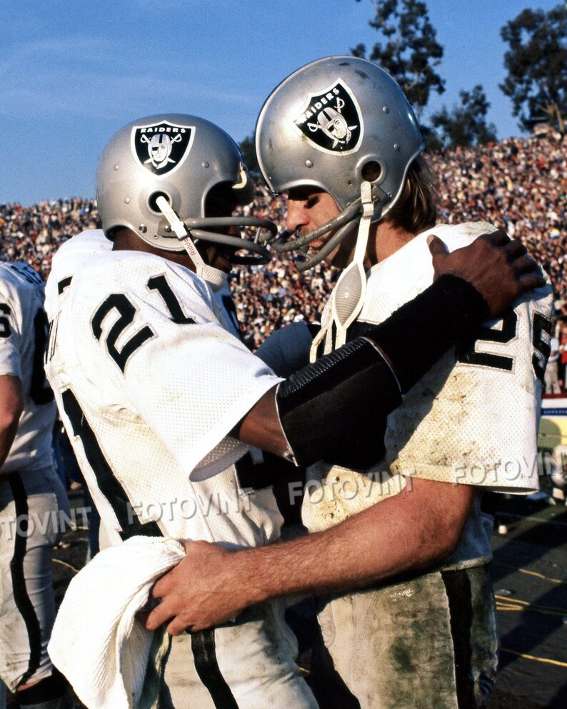 Fred Biletnikoff & Cliff Branch Photo Picture OAKLAND RAIDERS - Etsy