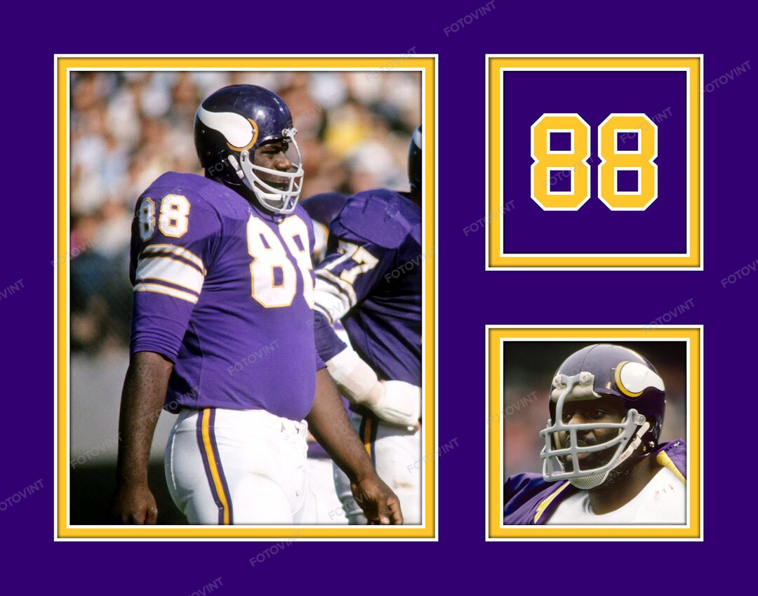 ALAN PAGE Collage Photo Picture Minnesota VIKINGS Football Poster Print ...
