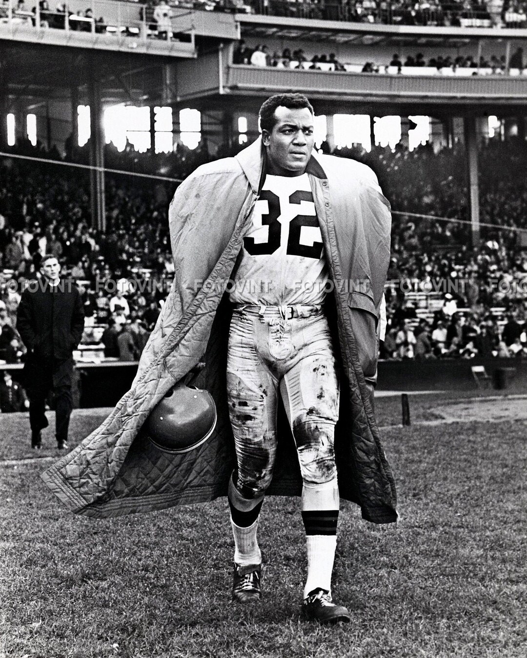 JIM BROWN Photo Picture CLEVELAND Browns Football Vintage Photograph ...