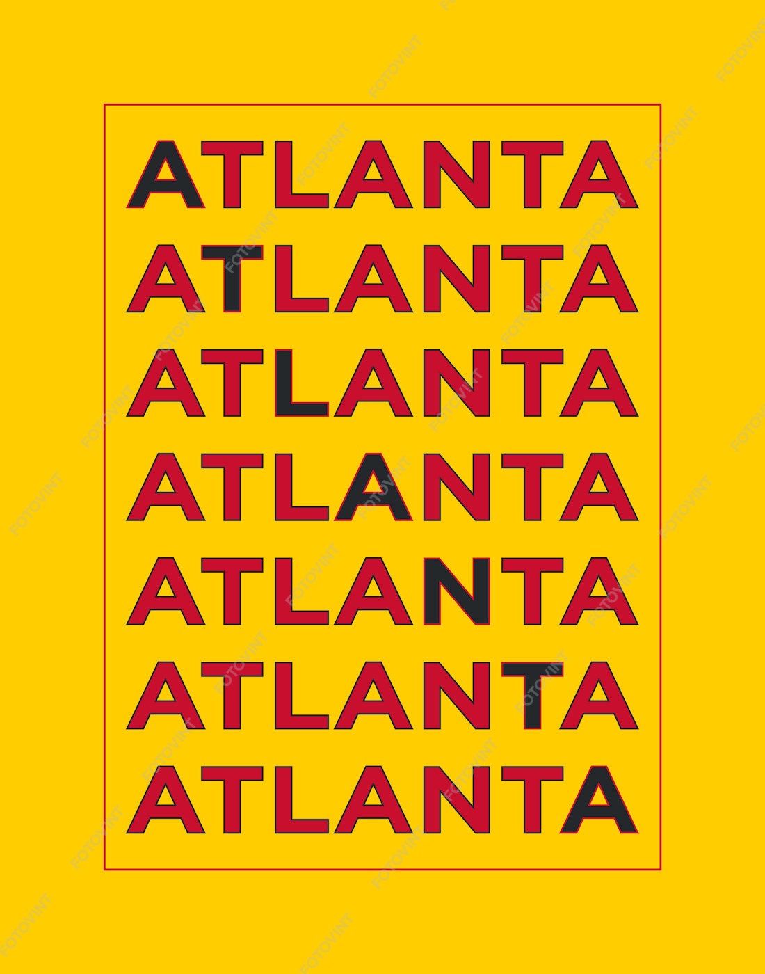 ATLANTA HAWKS Photo Poster BASKETBALL Letter Print Fan Picture - Etsy UK