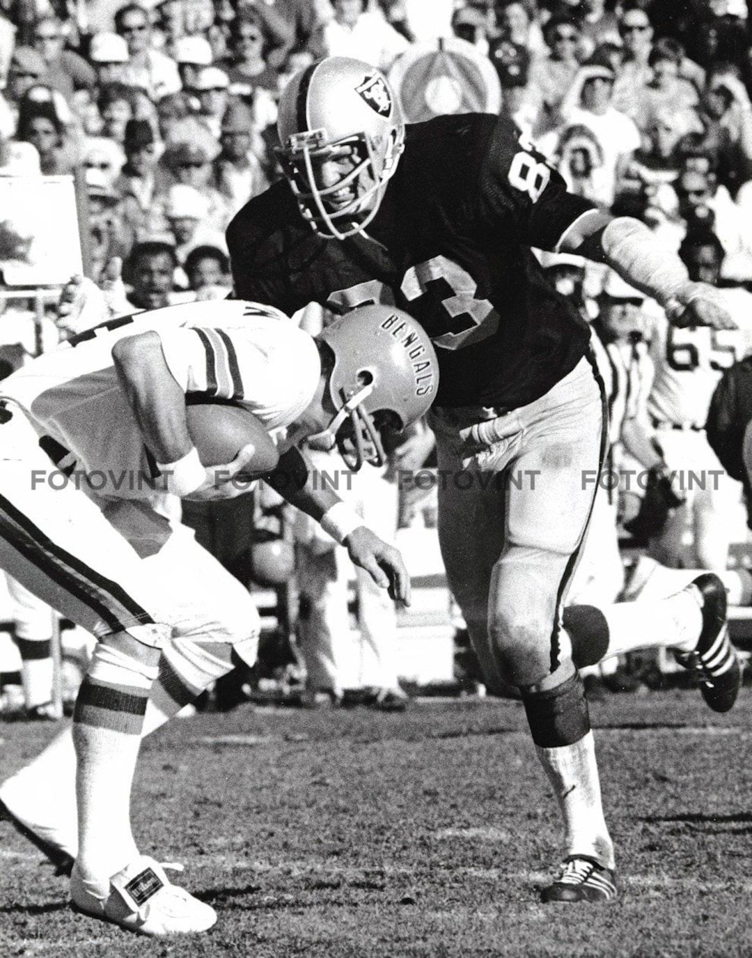 Ted Hendricks OAKLAND RAIDERS Photo Picture VINTAGE Football Photograph ...