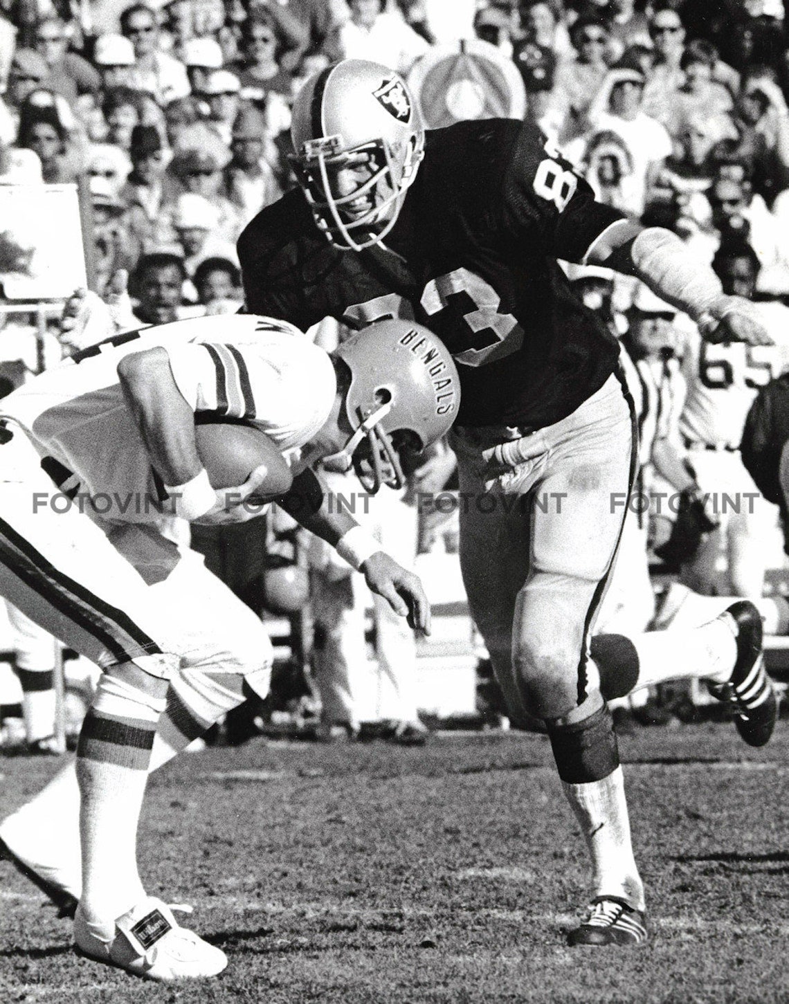 Ted Hendricks OAKLAND RAIDERS Photo Picture VINTAGE Football Photograph ...