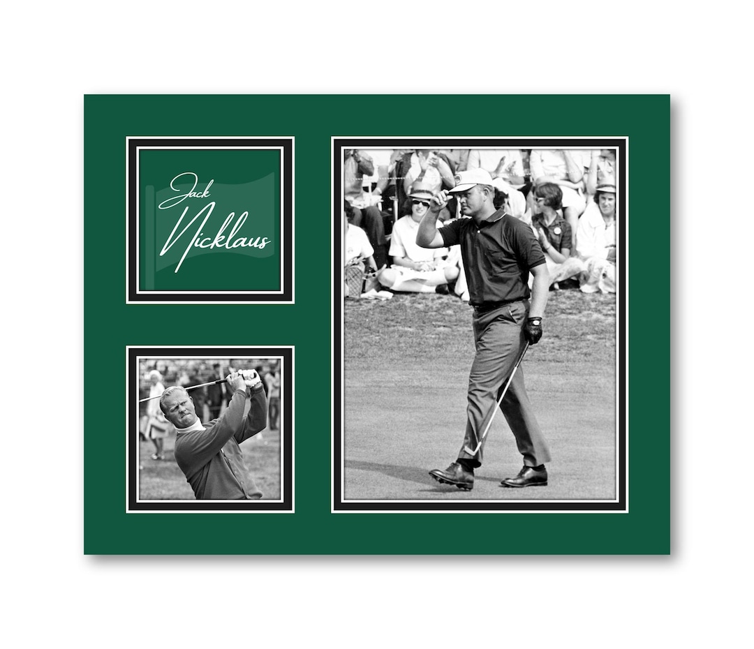 JACK NICKLAUS Collage Photo Picture GOLF Poster Print in 8x10, 8.5x11 ...