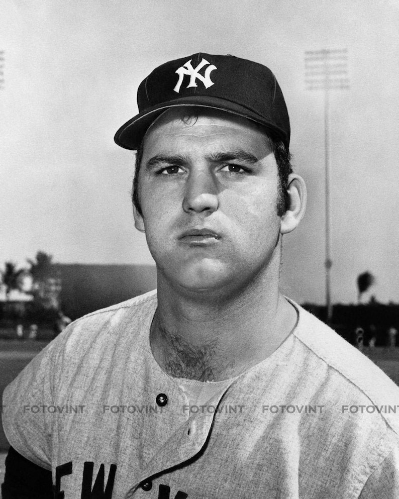 Thurman Munson NEW YORK YANKEES Photo Picture N.Y. Baseball | Etsy