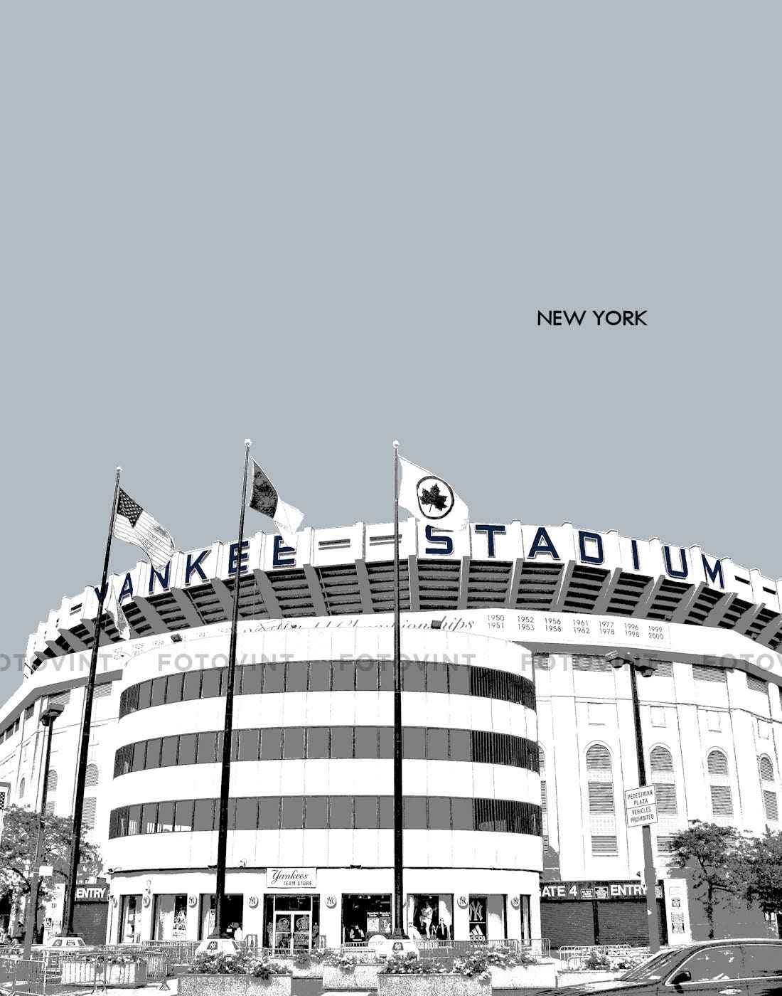 Original YANKEE STADIUM Photo Picture New York Yankees | Etsy