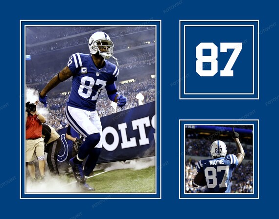 REGGIE WAYNE Photo Collage Print INDIANAPOLIS Colts Football - Etsy