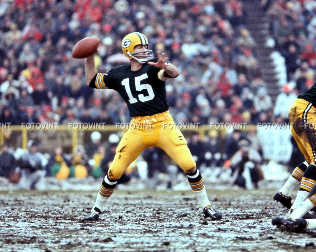 Bart Starr GREEN BAY Packers Photo Picture 1965 NFL Championship ...