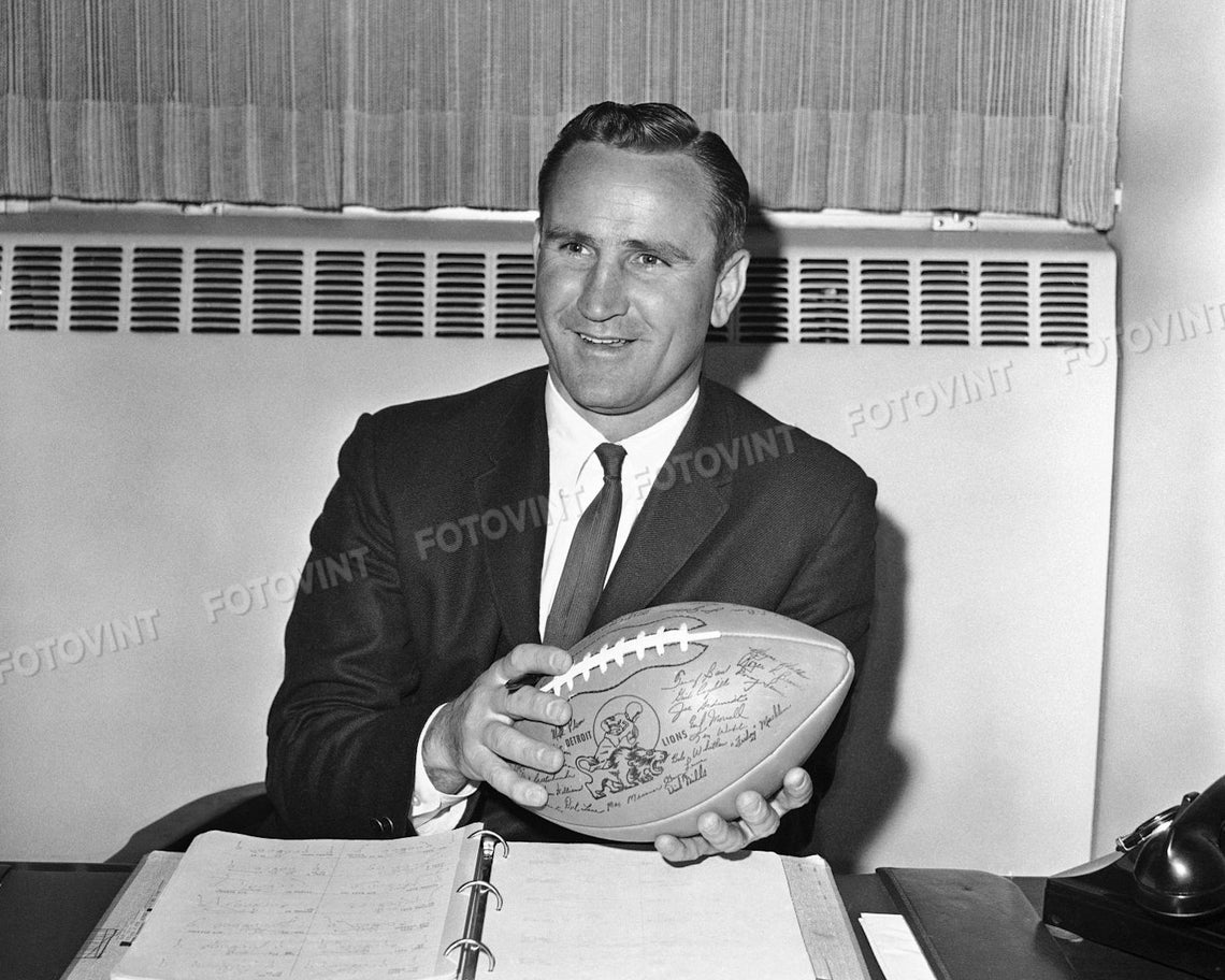 DON SHULA Photo Picture BALTIMORE Colts Vintage Football | Etsy