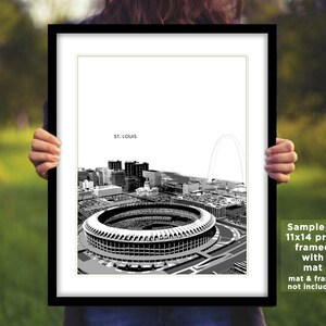 Original BUSCH STADIUM II St. Louis Cardinals Photo Picture Baseball ...