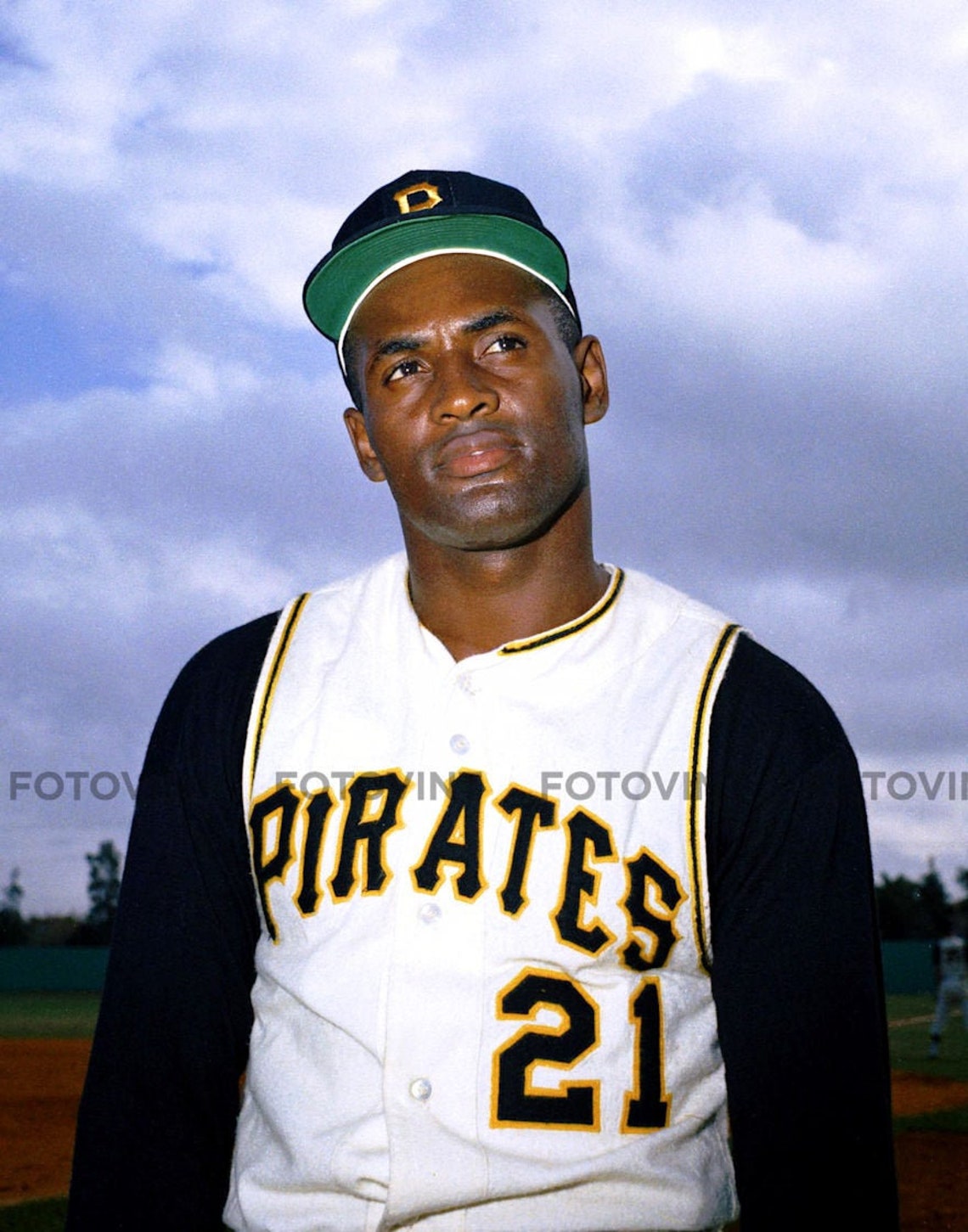 Roberto Clemente PITTSBURGH PIRATES Photo Picture VINTAGE Baseball ...
