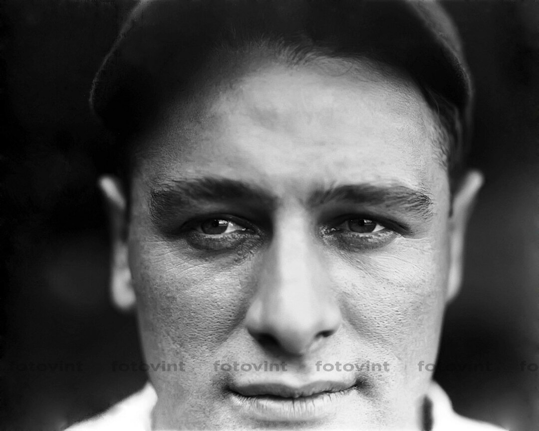 LOU GEHRIG Photo Picture 1927 New York YANKEES Vintage Baseball Charles ...