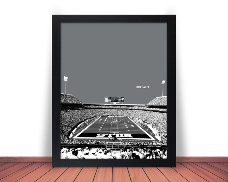 BUFFALO BILLS Highmark Stadium Photo Picture Football Skyline Poster ...