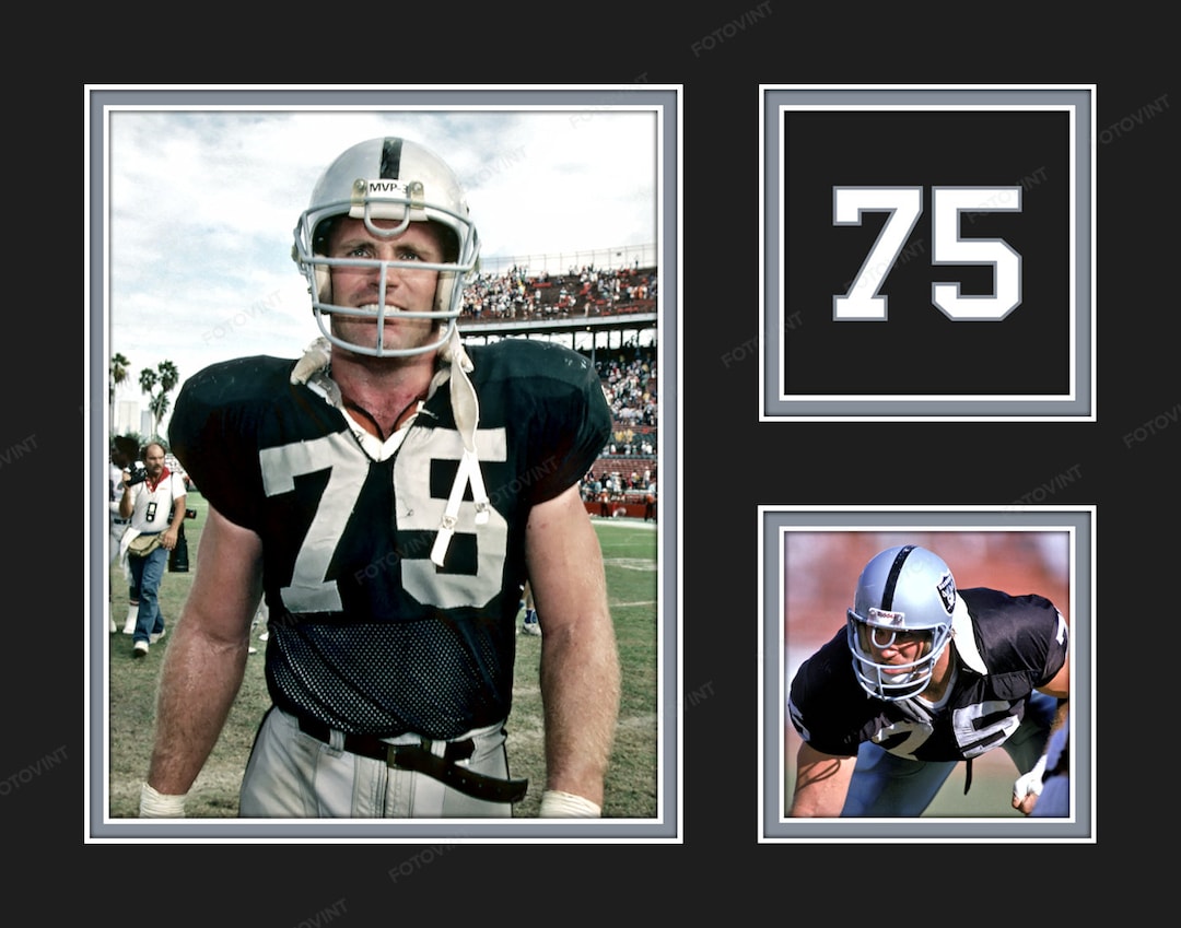 HOWIE LONG Photo Collage Print Los Angeles RAIDERS Football Picture ...