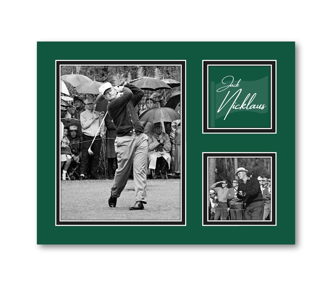 JACK NICKLAUS Collage Photo Picture GOLF Poster Print in 8x10, 8.5x11 ...