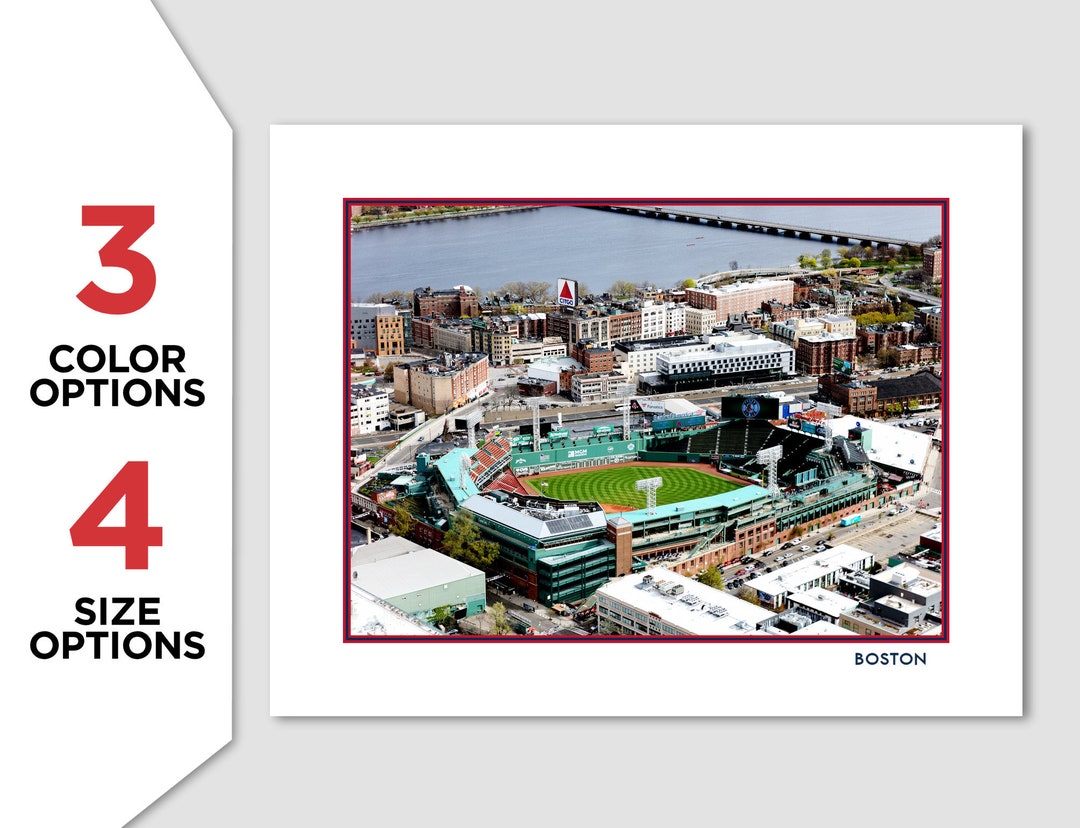 FENWAY PARK Photo Poster BOSTON Red Sox Baseball Stadium Caption ...