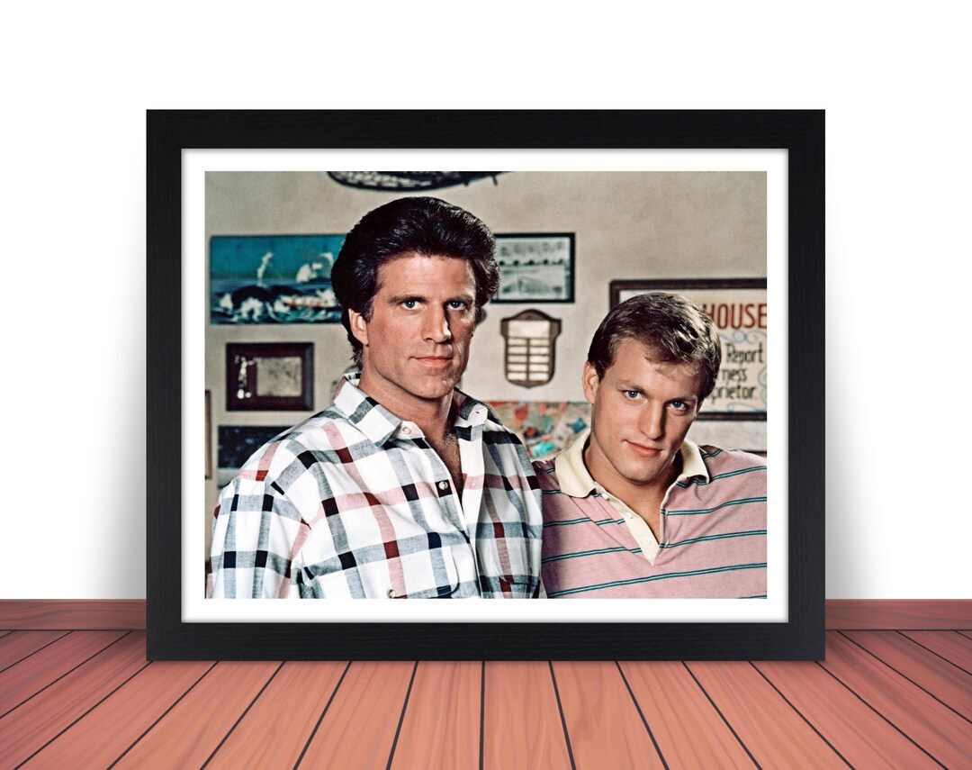 Framed "cheers" SAM & WOODY Photo Picture (ted Danson, Woody Harrelson ...