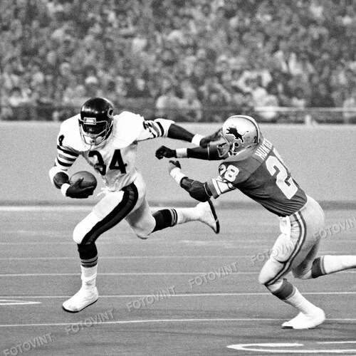 Muhammad ALI & Walter PAYTON Photo Picture CHICAGO Bears - Etsy