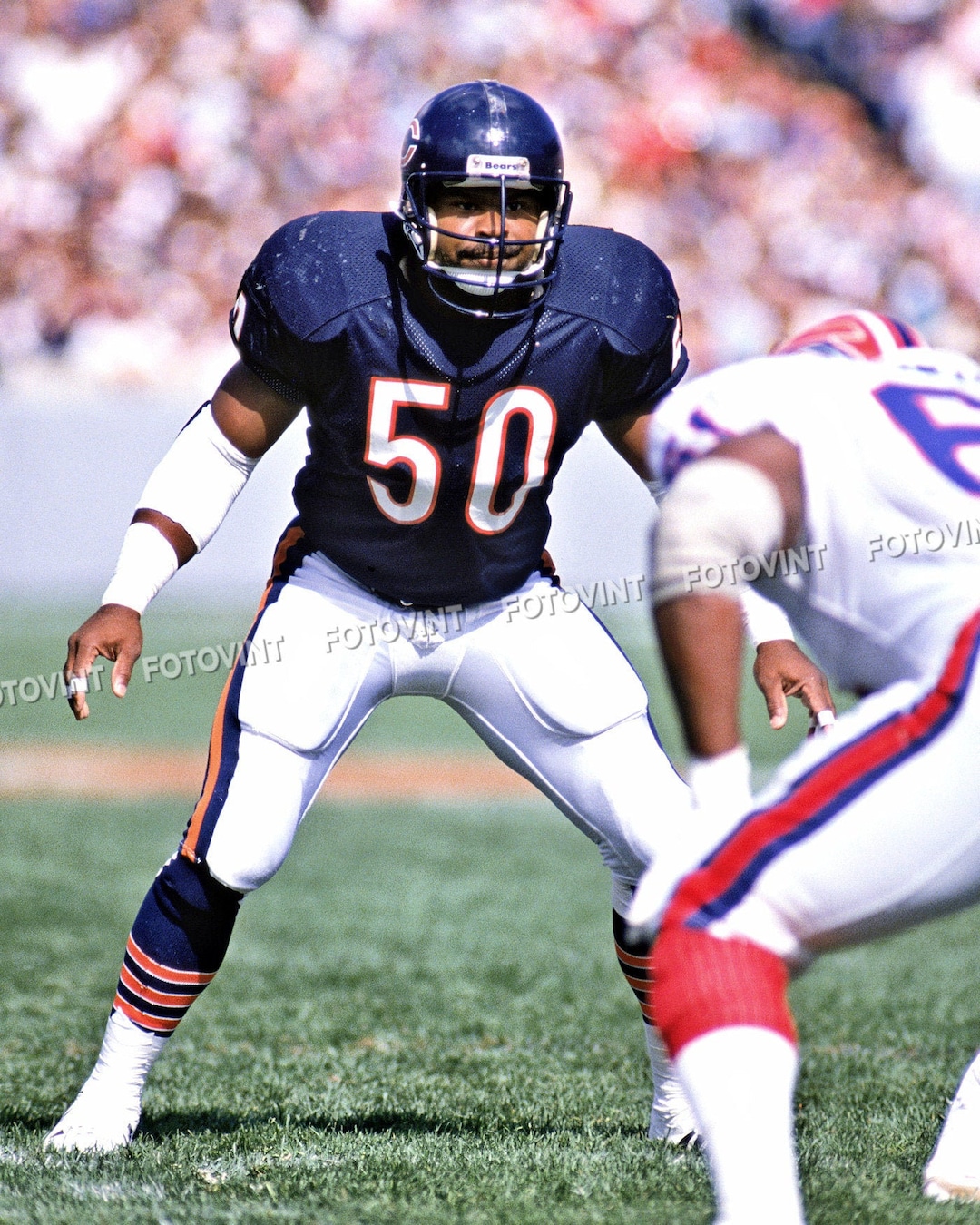 MIKE SINGLETARY Photo Picture CHICAGO Bears Football Photograph Print ...