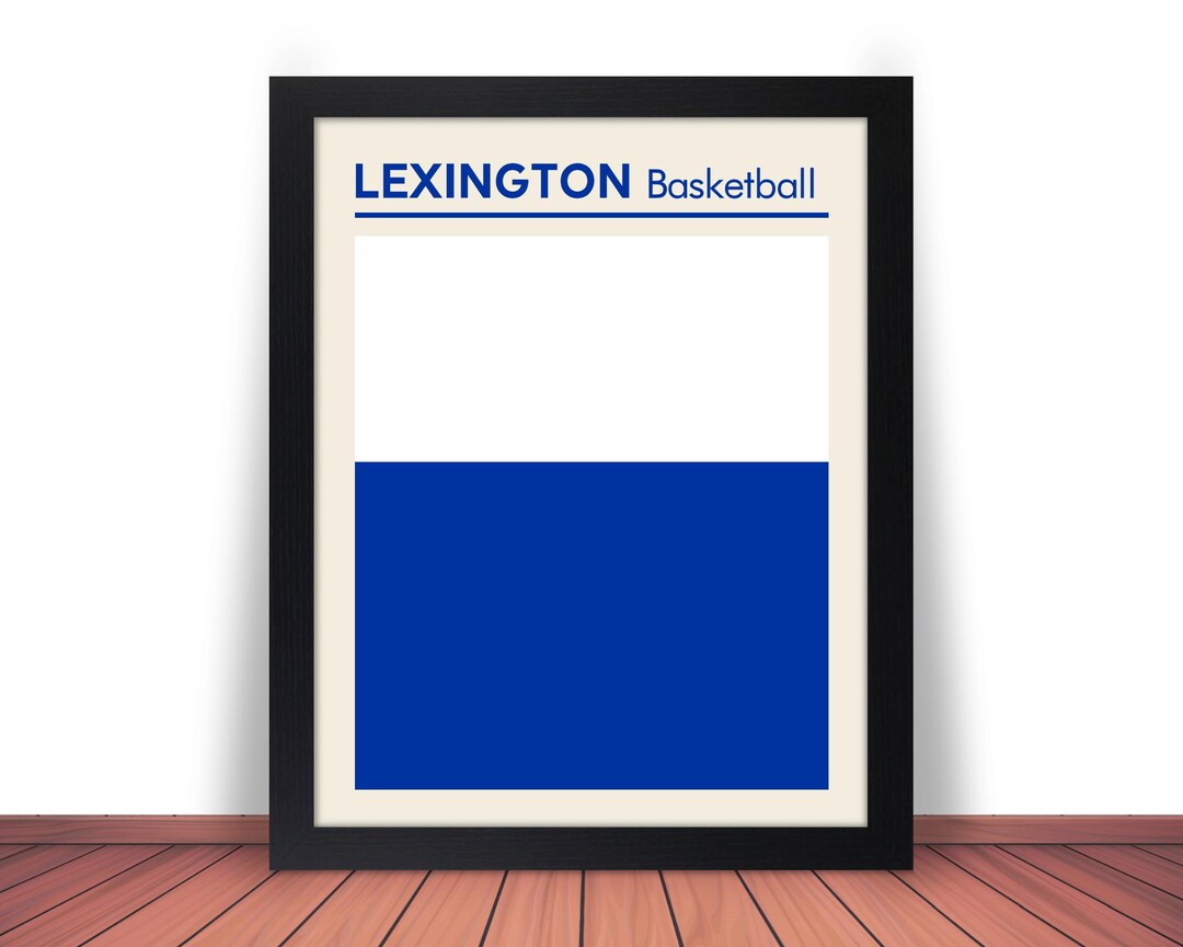 LEXINGTON Basketball Color Swatch Photo Picture Poster - 8x10, 8.5x11 ...