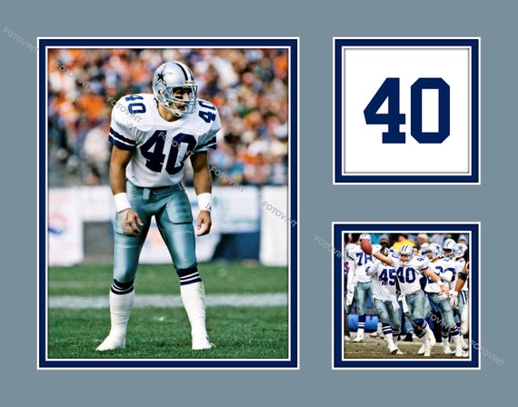 DALLAS COWBOYS Bill Bates Photo Poster Collage FOOTBALL | Etsy