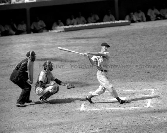 Ted Williams BOSTON RED SOX Photo Picture Baseball Photograph - Etsy