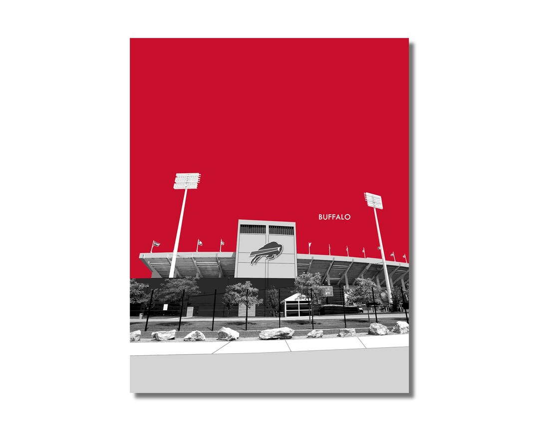 BUFFALO BILLS Highmark Stadium Photo Picture Football Skyline Poster ...