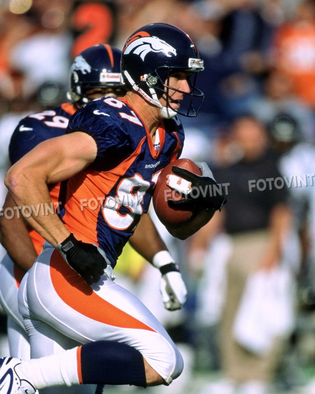 ED Mccaffrey Photo Picture DENVER BRONCOS Football Print in 8x10, 8 ...