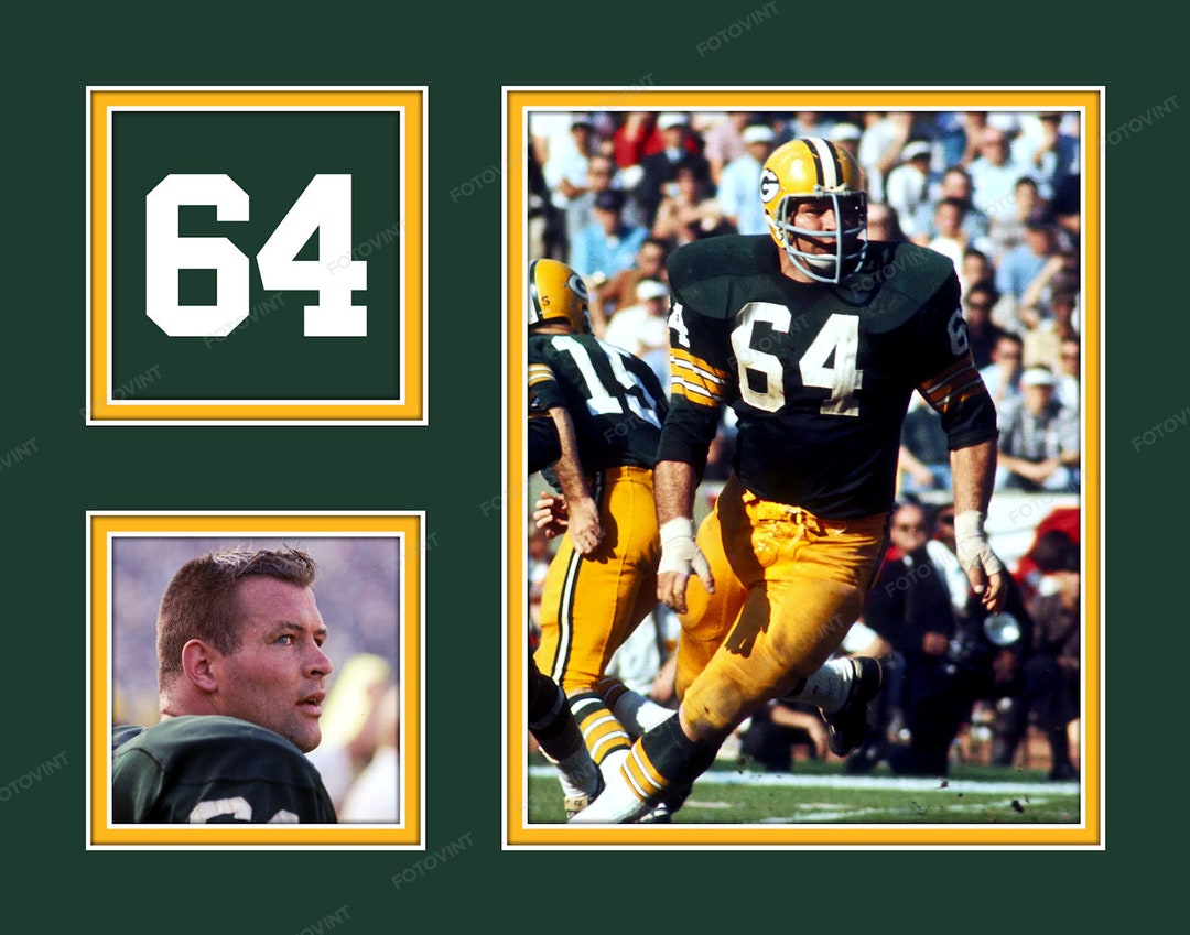 JERRY KRAMER Photo Collage Print GREEN Bay Packers Football Picture ...