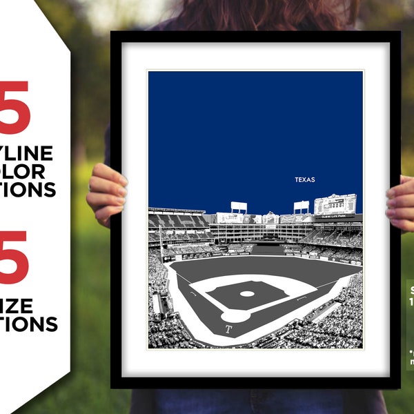 Texas Rangers - Etsy