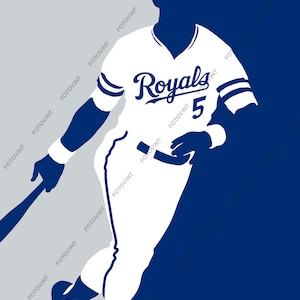 GEORGE BRETT Photo Poster Kansas City ROYALS Baseball Sports Player Art ...