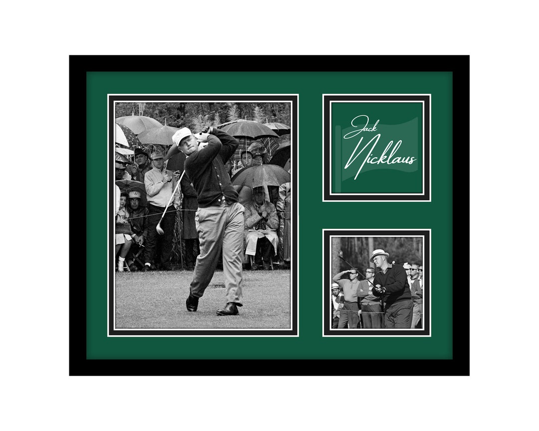 JACK NICKLAUS Framed GOLF Collage Photo Picture in 8x10 or 11x14 J4 - Etsy