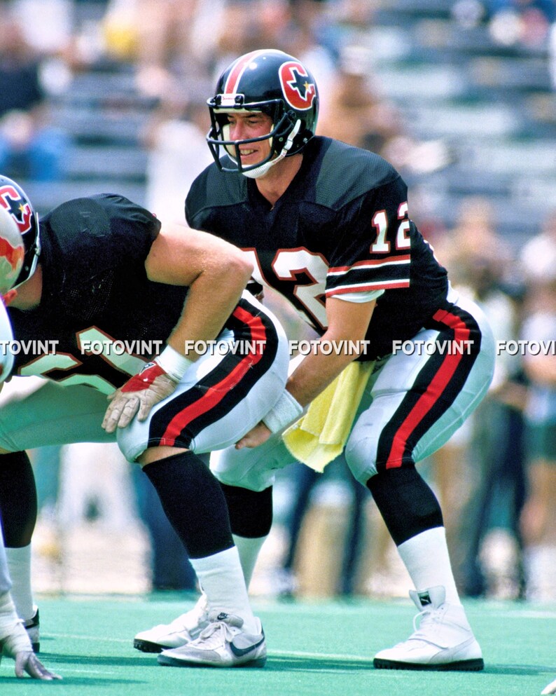 JIM KELLY USFL Photo Picture Houston Gamblers Football - Etsy