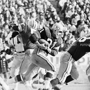 Jim Taylor GREEN BAY PACKERS Photo Picture Lambeau Field Legend Vintage ...