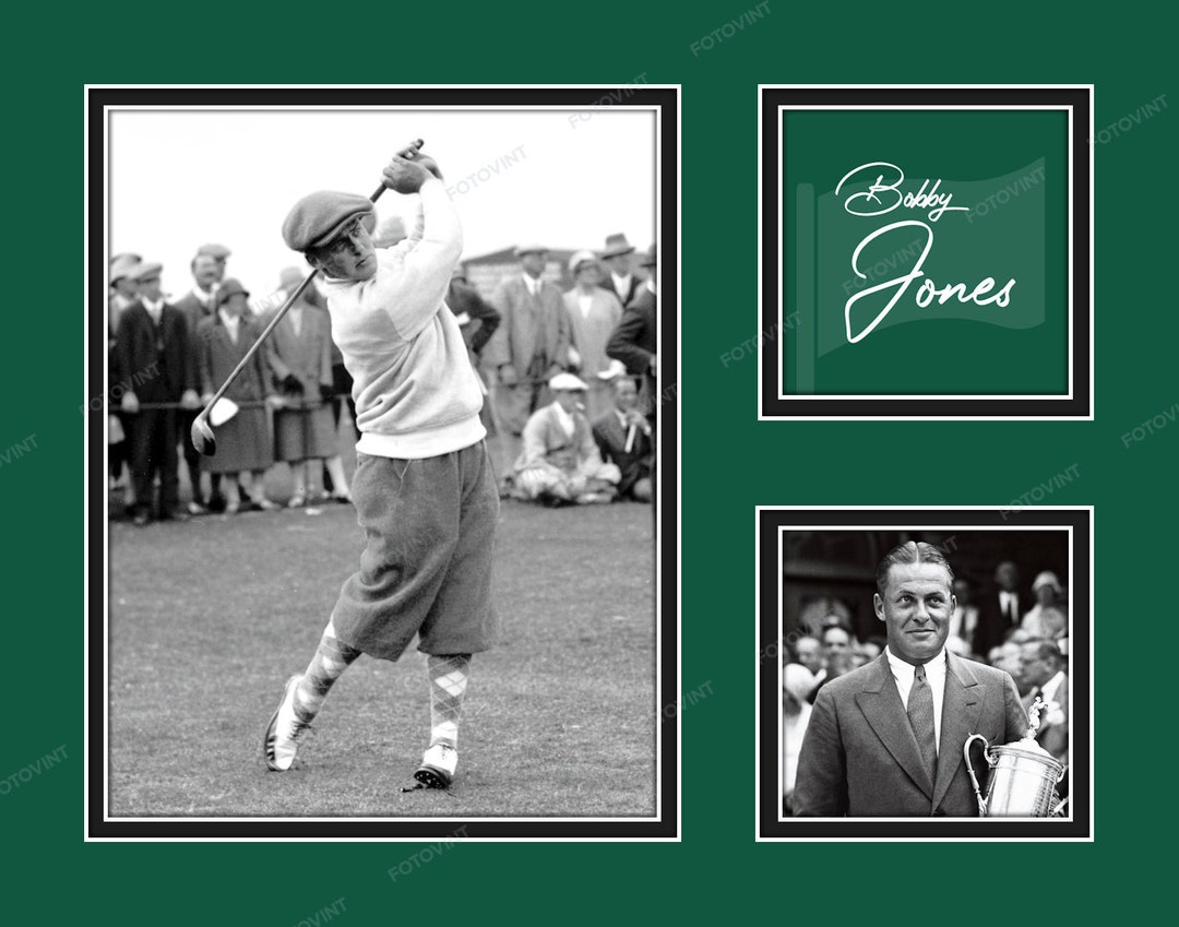 BOBBY JONES Photo Collage Print GOLF Picture Poster 8x10, 8.5x11, 11x14 ...