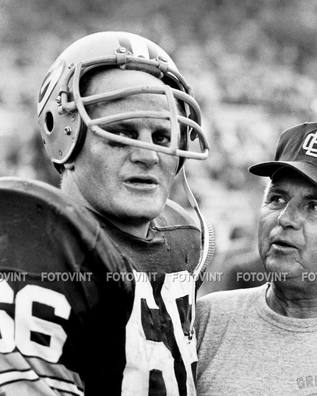 Ray Nitschke GREEN BAY PACKERS Photo Picture Lambeau Field Legend ...