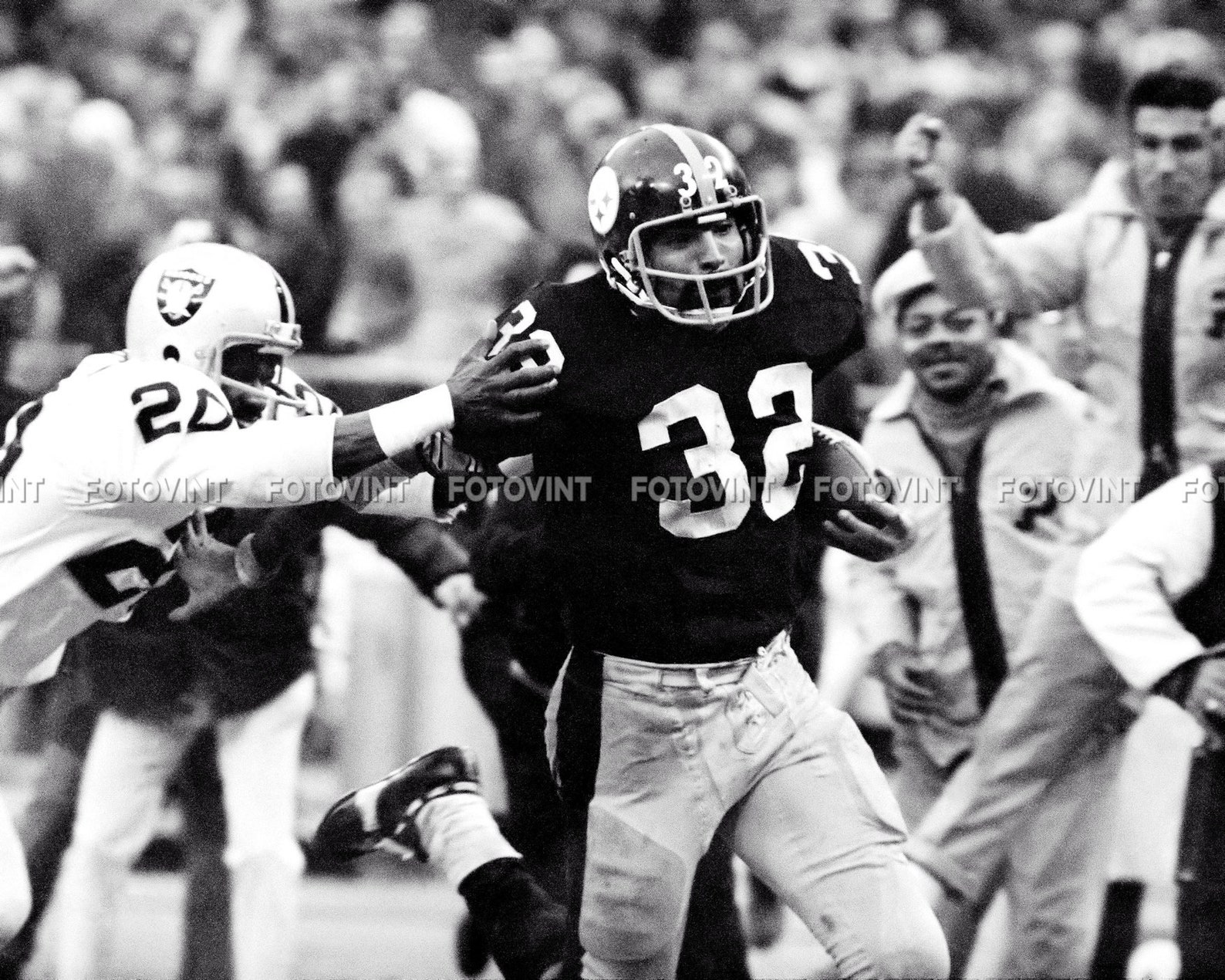 Franco Harris IMMACULATE RECEPTION Photo Picture PITTSBURGH - Etsy