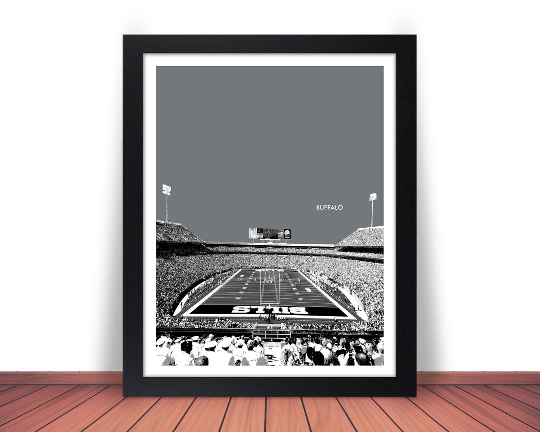 Framed BUFFALO BILLS Highmark Stadium Photo Picture Football Skyline ...
