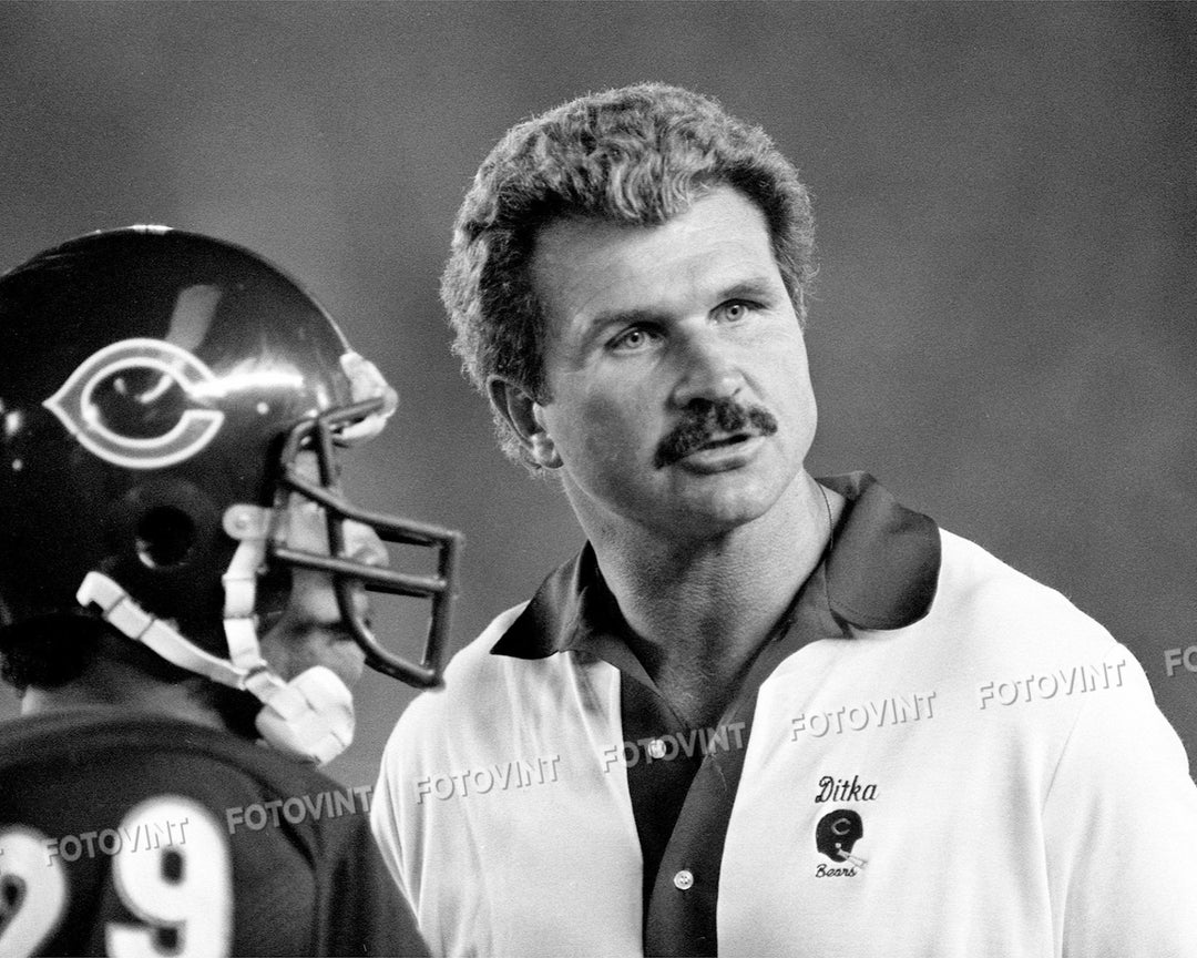 MIKE DITKA Photo Picture CHICAGO Bears Football Photograph Print 8x10 ...