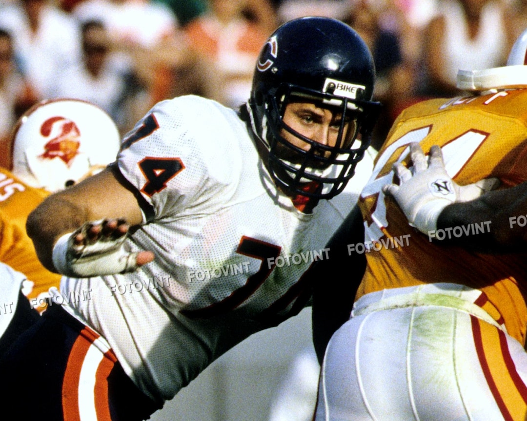 JIMBO COVERT Photo Picture CHICAGO Bears Football Photograph Print 8x10 ...