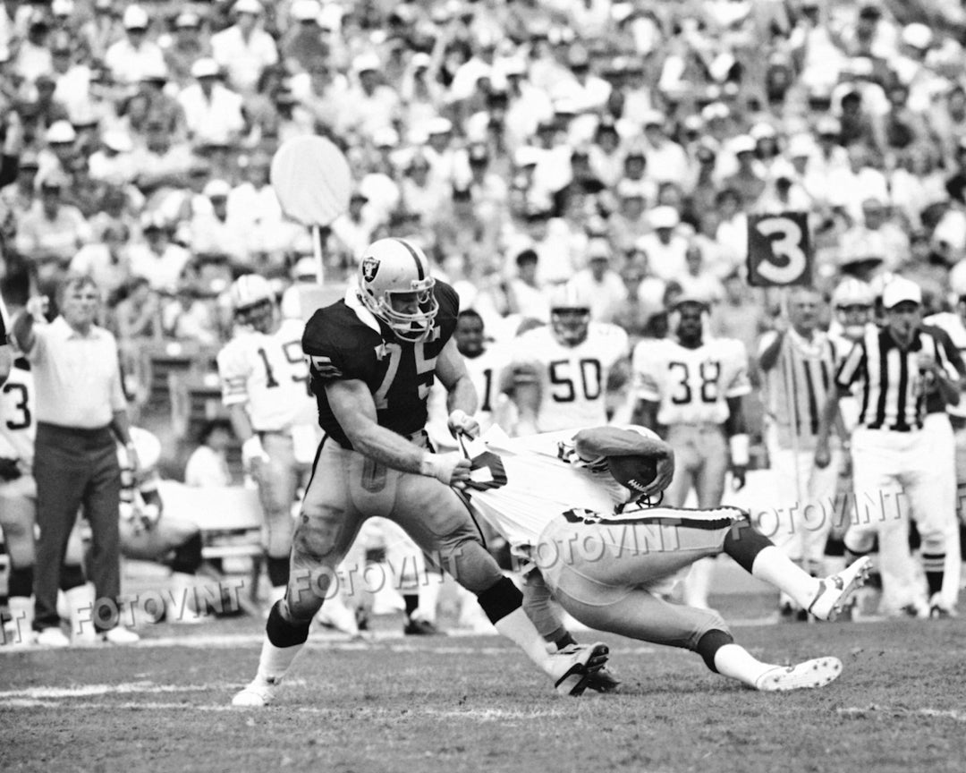 HOWIE LONG Photo Picture OAKLAND Los Angeles Raiders Football ...