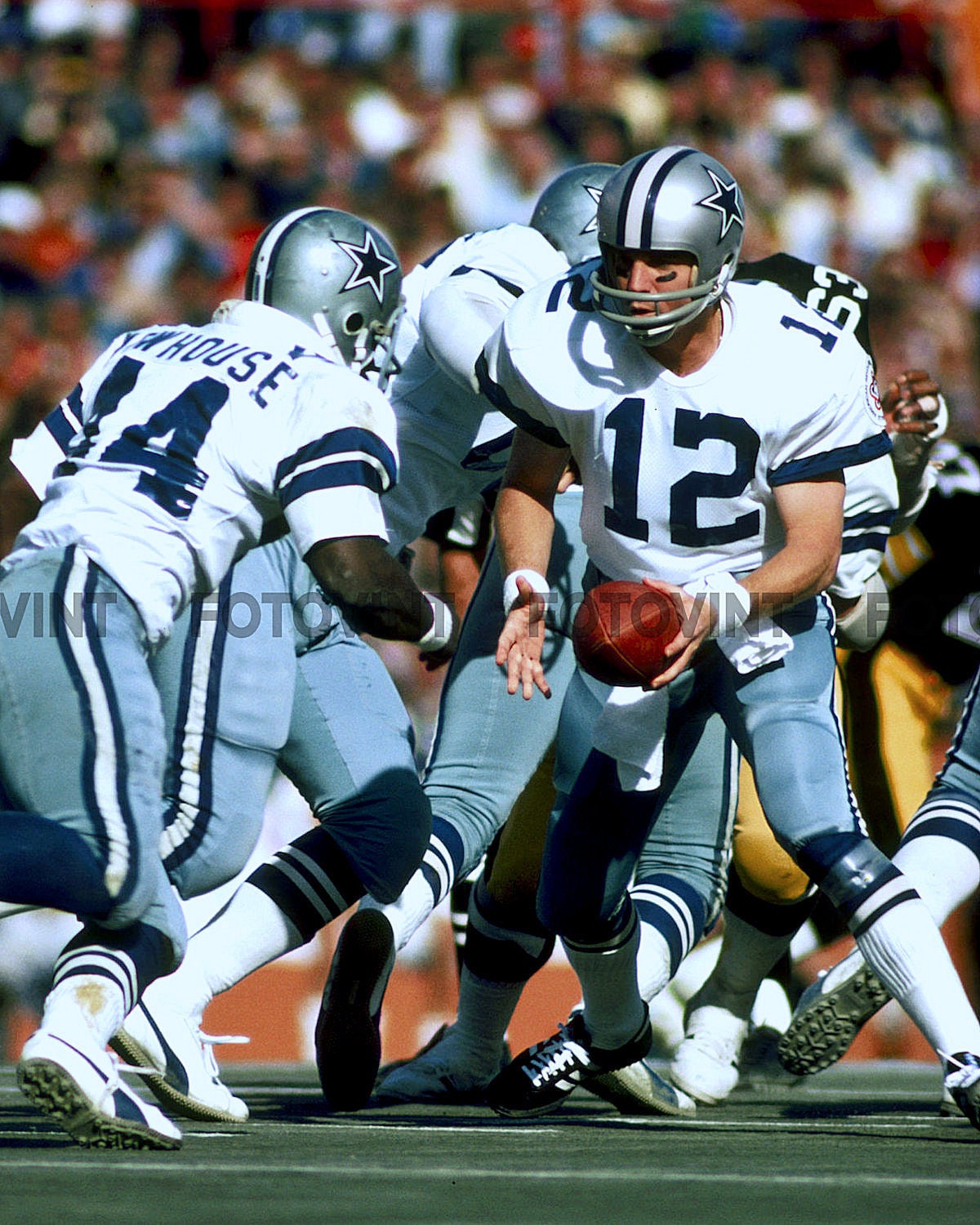 Roger Staubach & Robert Newhouse DALLAS COWBOYS Photo Picture FOOTBALL ...