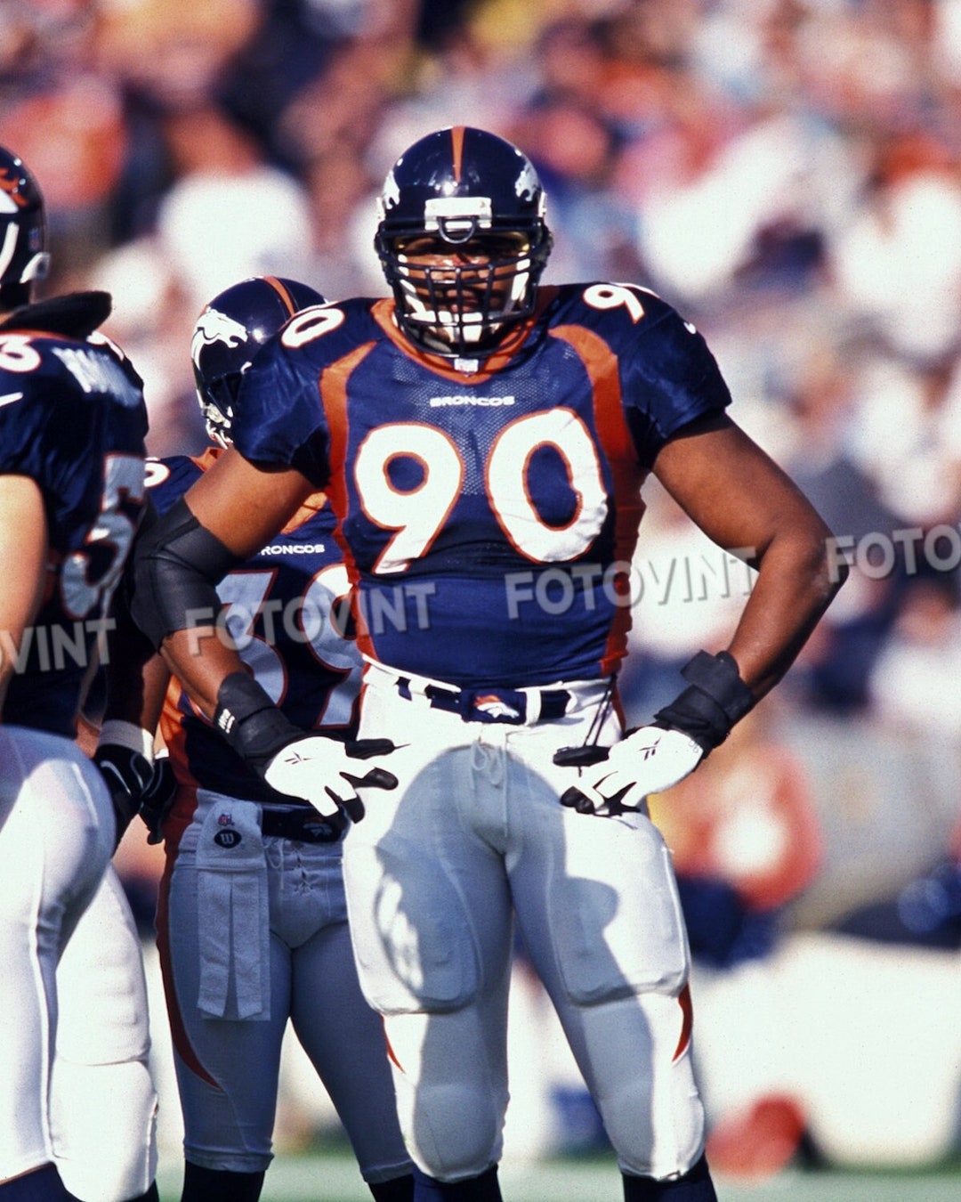 NEIL SMITH Photo Picture DENVER Broncos Football Print in 8x10, 8.5x11 ...