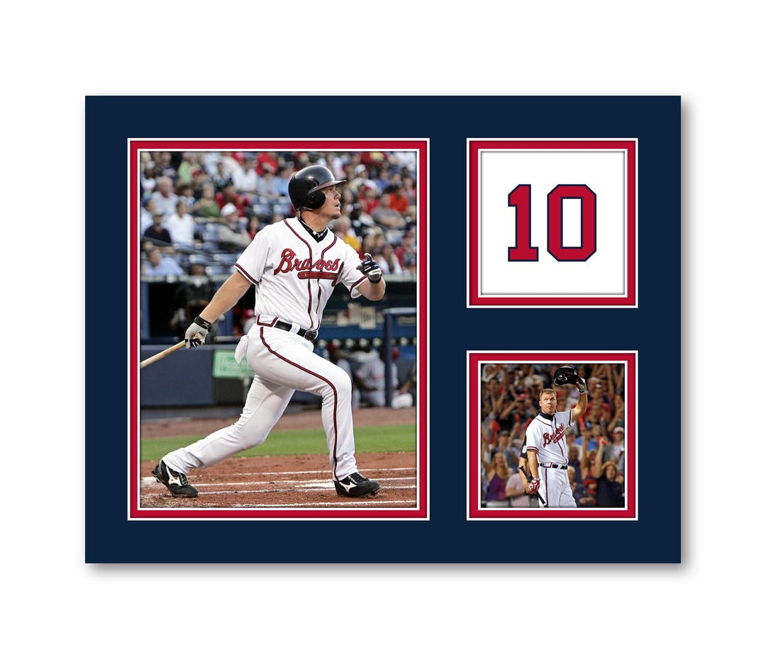 CHIPPER JONES Atlanta Braves Collage Photo Picture BASEBALL Poster ...