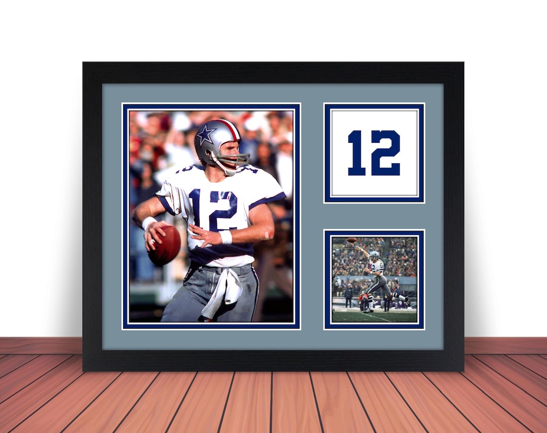 Roger Staubach DALLAS COWBOYS Collage Photo Football Picture Poster ...